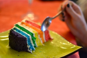 Rainbow cake, l'original - Eleusis Megara